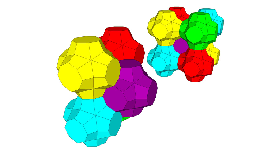 SHAPE FOR OCTAHEDRAL PACKING 2 WITHOUT SPACE | 3D Warehouse