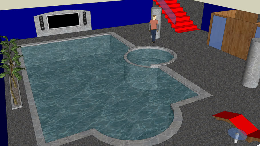 indoor pool(very luxurious) | 3D Warehouse