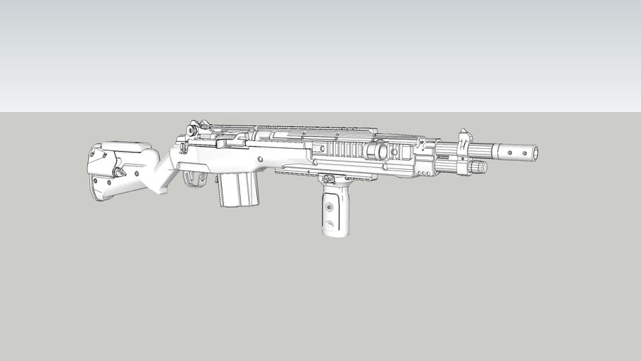 M14 - Call of Duty Modern Warfare (2019) | 3D Warehouse