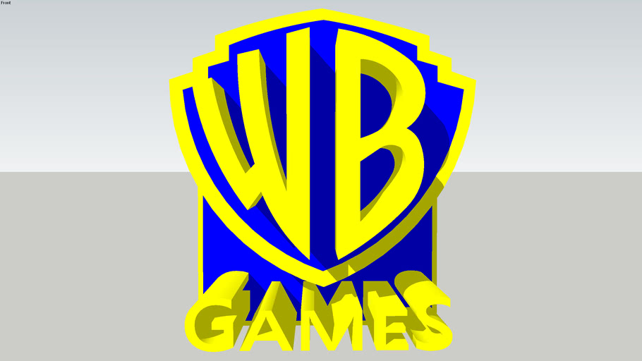 WB Games 3D Logo | 3D Warehouse