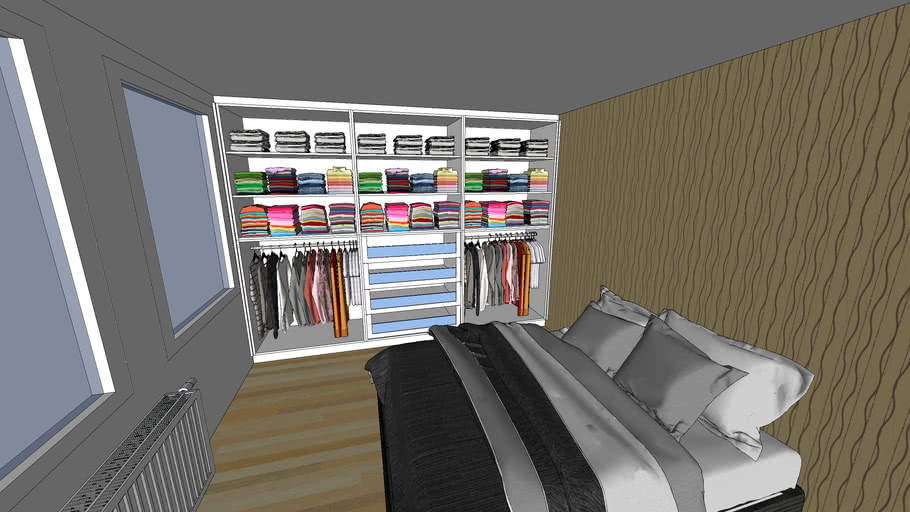 room + dressing | 3D Warehouse