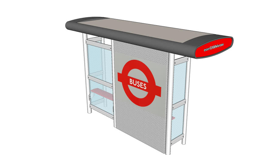 Bus Stop Model | 3D Warehouse