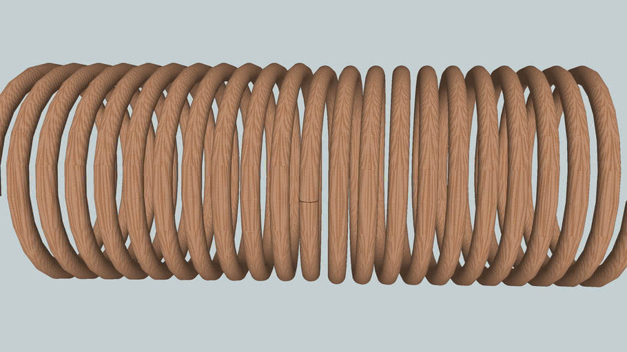 Coil of Copper Wire | 3D Warehouse