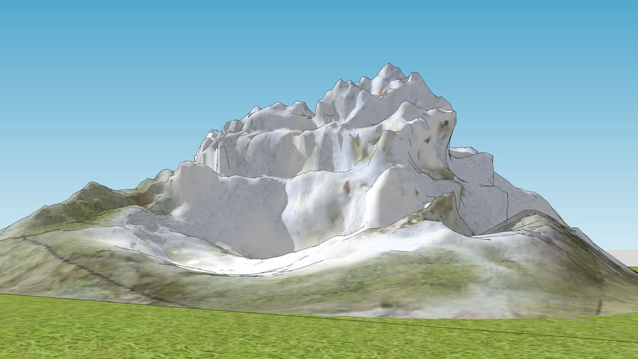 snow mountains | 3D Warehouse