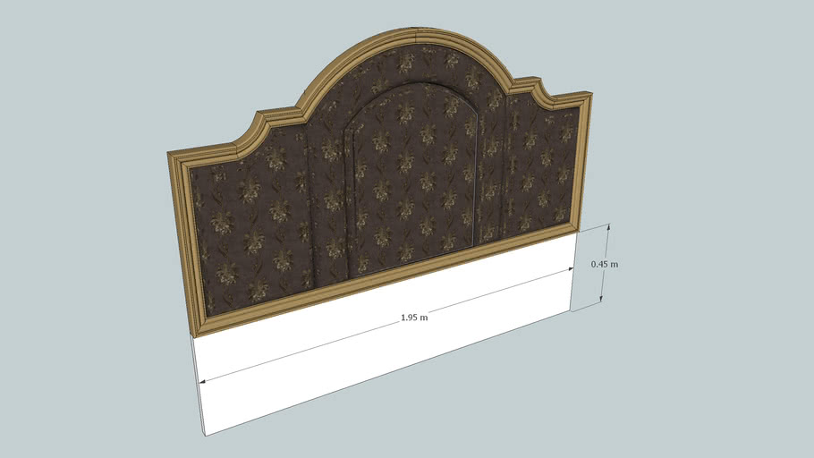 Head board | 3D Warehouse