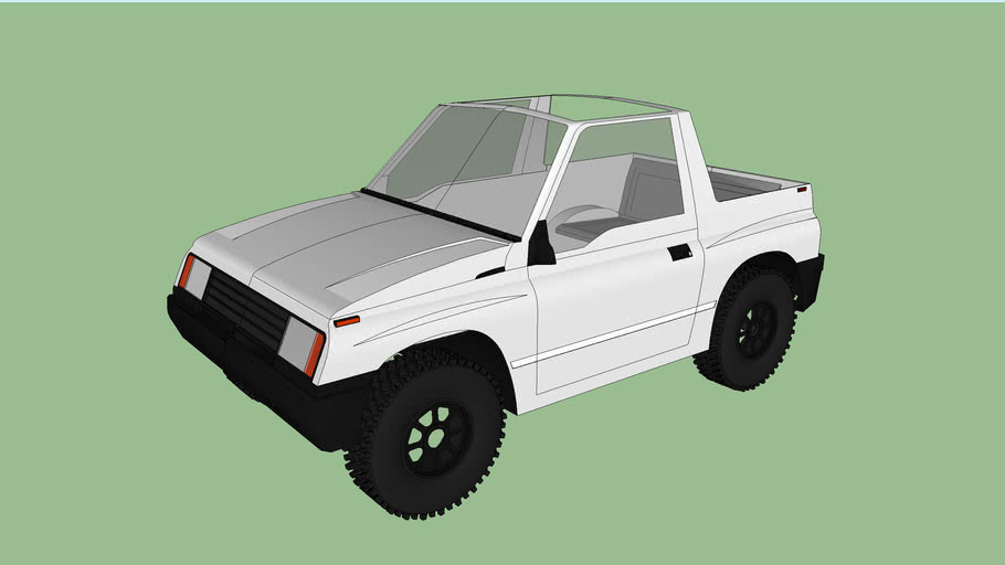 Suzuki Sidekick 1989 | 3D Warehouse