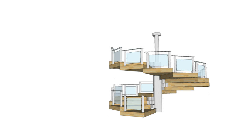 Spiral Staircase | 3D Warehouse