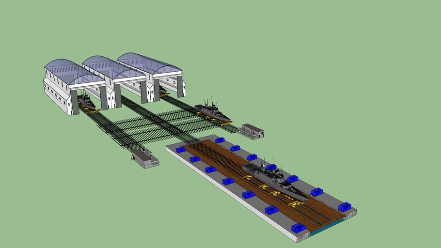Syncrolift complex | 3D Warehouse