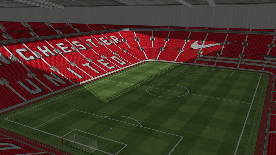 OLD TRAFFORD, MANCHESTER. (MAN UTD'S STADIUM) | 3D Warehouse