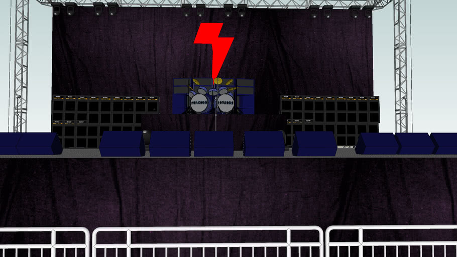 my bands stage | 3D Warehouse
