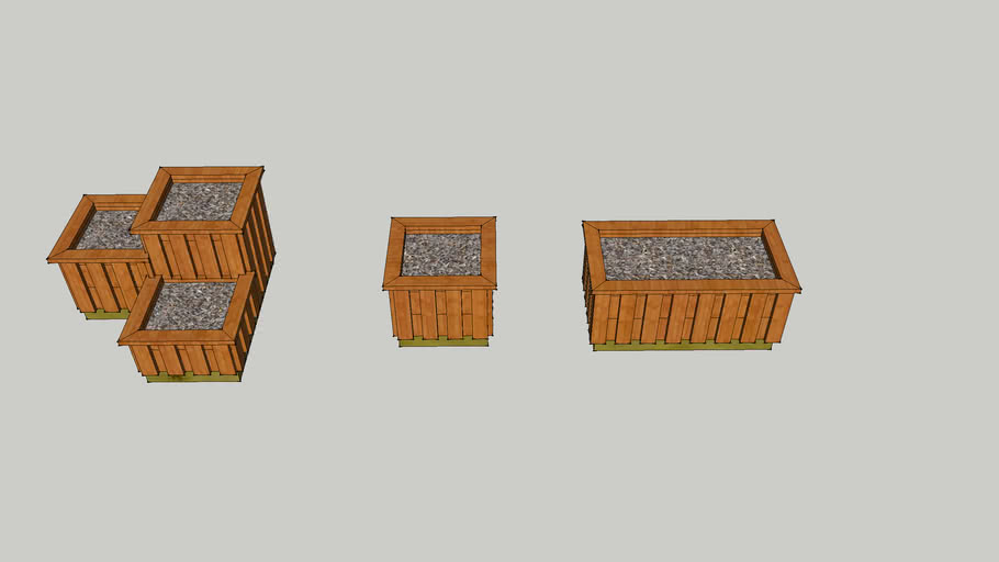 Garden Planters | 3D Warehouse
