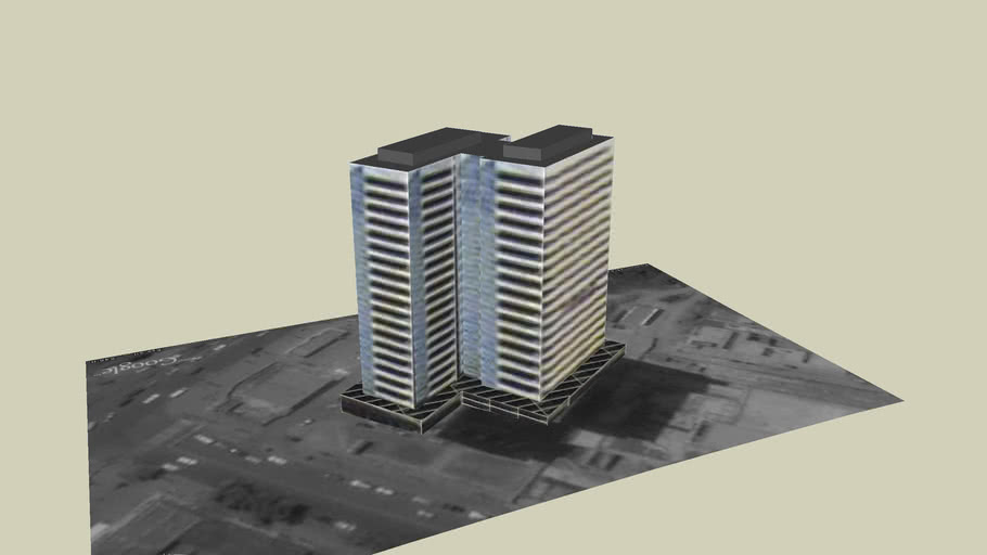 high tower block | 3D Warehouse