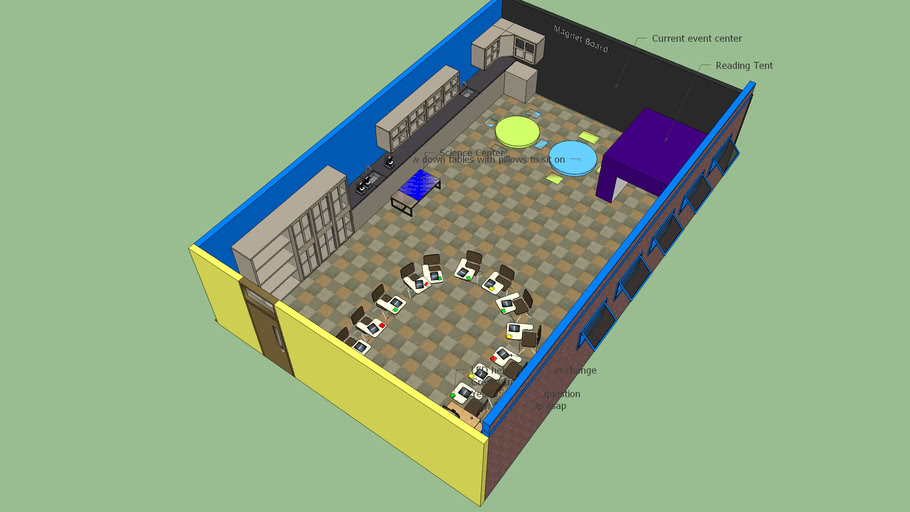 Classroom 1 | 3D Warehouse