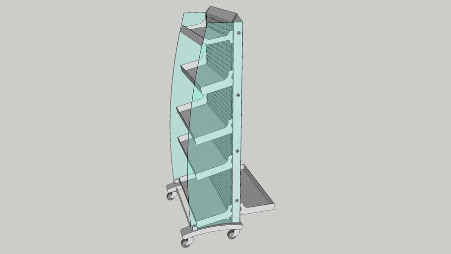 Store Shelving Unit. | 3D Warehouse