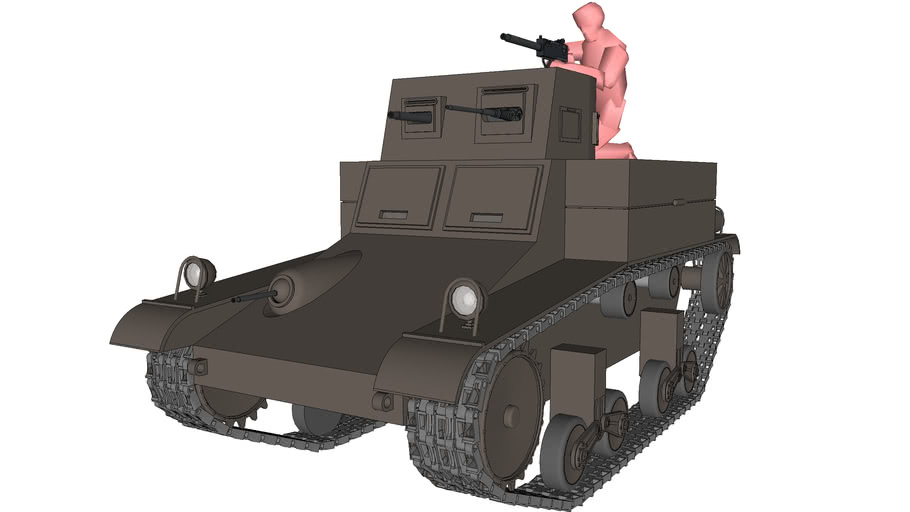 M1 Combat Car | 3D Warehouse