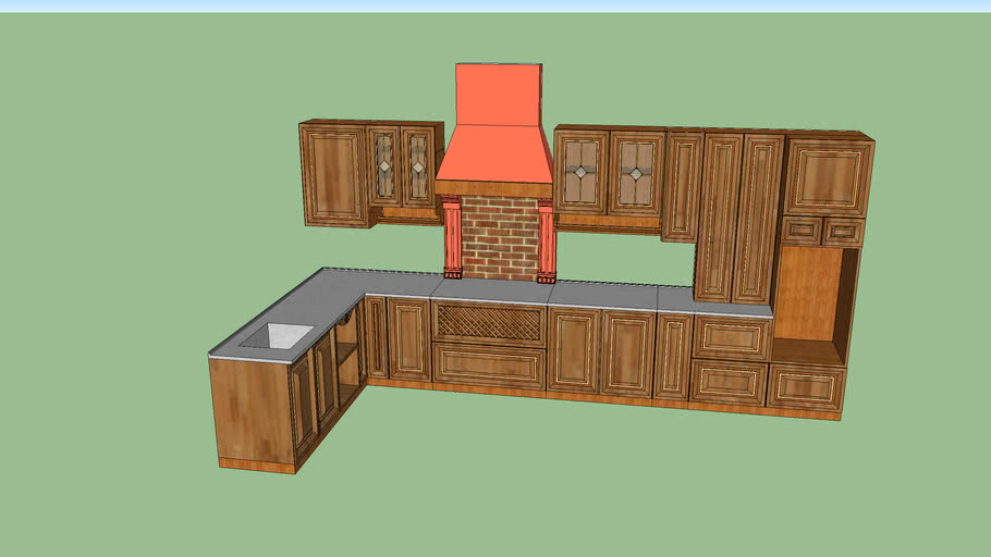 classic kitchen | 3D Warehouse