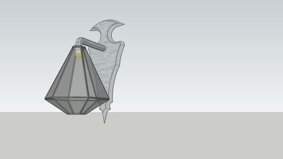 Wall light outside | 3D Warehouse