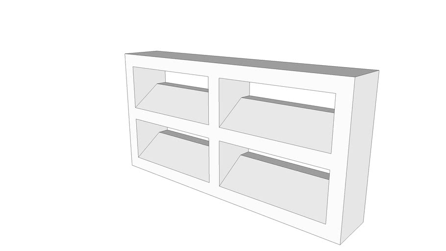 Local Concrete Ventilation Block | 3D Warehouse