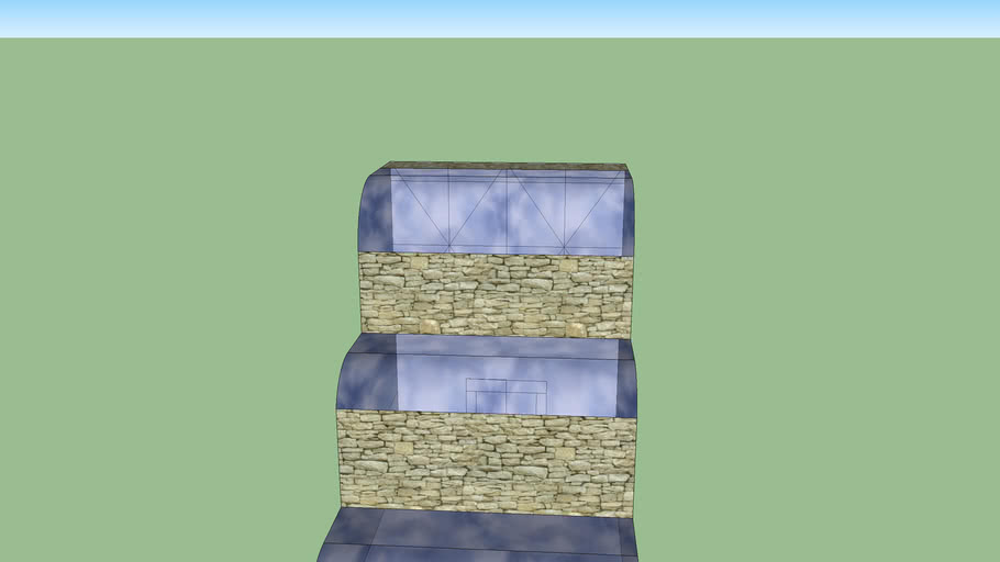 Maison moderne en cascade | 3D Warehouse