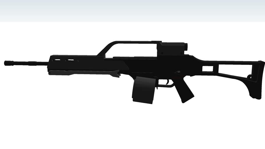 Bad Company 2 H&K MG36 | 3D Warehouse