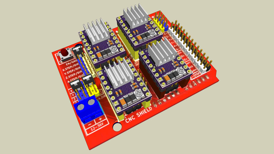 CNC Shield | 3D Warehouse