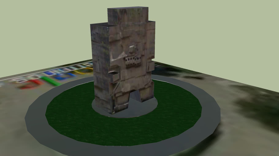 tlaloc 'coatlinchan' | 3D Warehouse