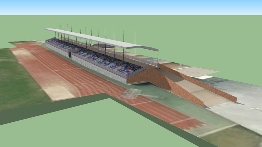 gradas, parc central | 3D Warehouse