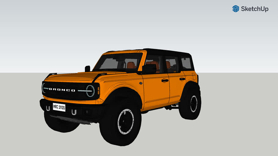 2021 Ford Bronco Four Door | 3D Warehouse
