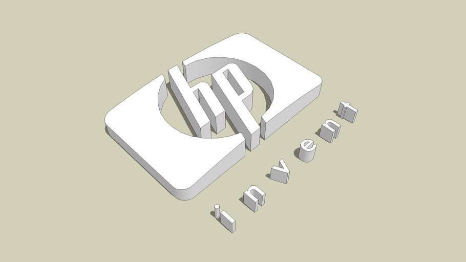 HP Logo | 3D Warehouse