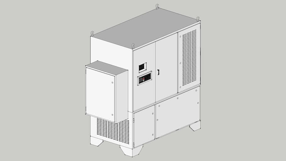 PV Inverter 500 kW | 3D Warehouse