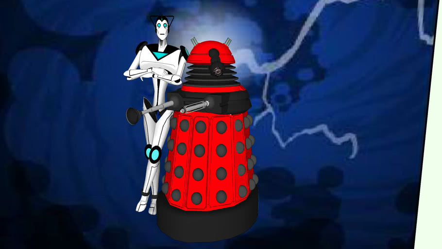 Cyberman and Dalek | 3D Warehouse