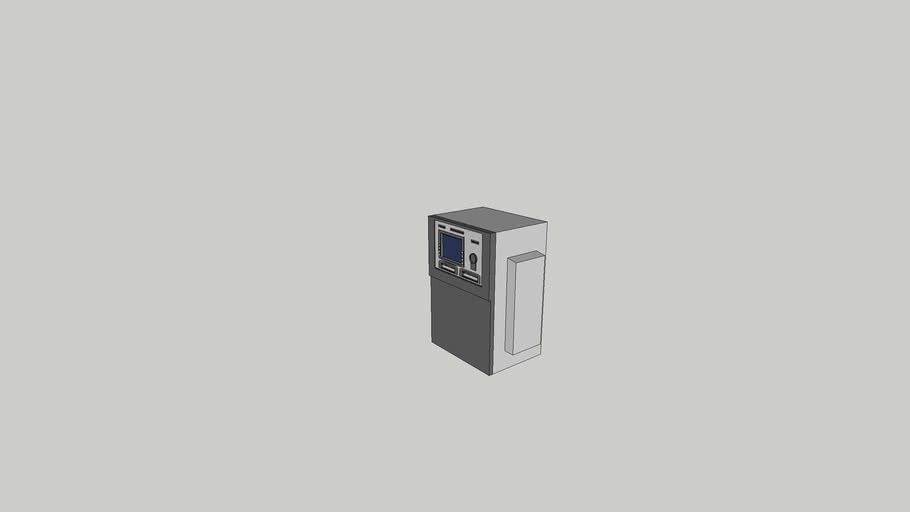 Ncr Selfserv 83 Atm 3d Model