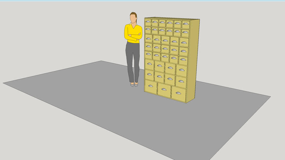 Storage Cabinet | 3D Warehouse