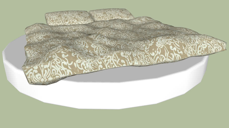 Round Bed | 3D Warehouse