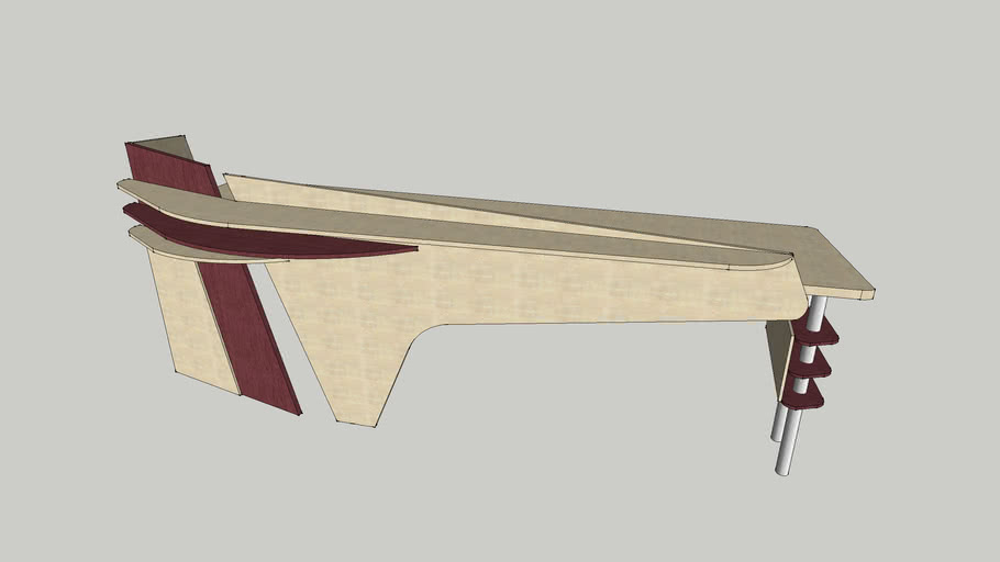 Reception table | 3D Warehouse