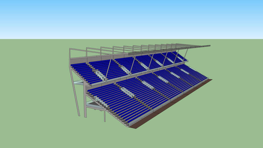 Small Stadium Stand | 3D Warehouse
