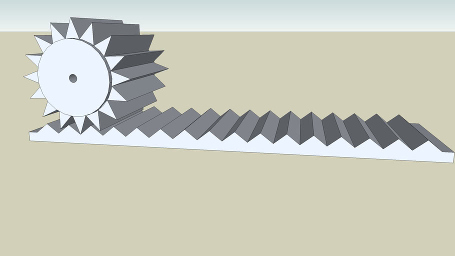 Gear, flat gear | 3D Warehouse