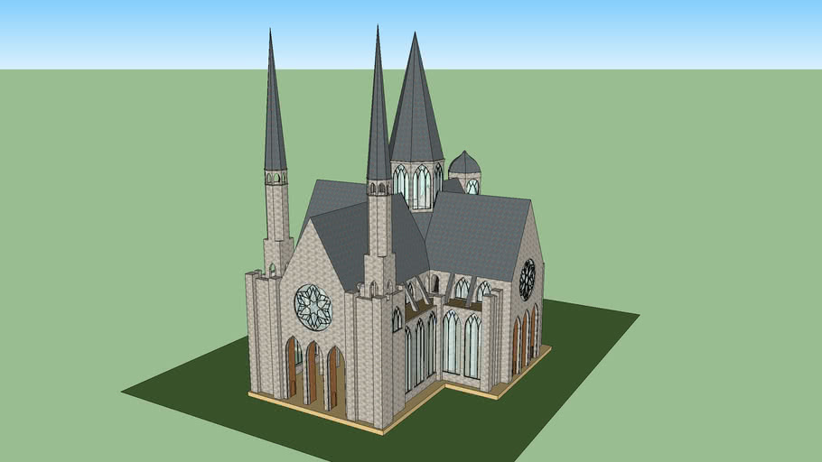 Simple Cathedral | 3D Warehouse
