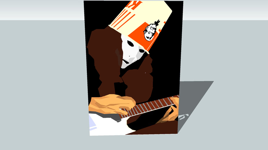 Buckethead drawing | 3D Warehouse