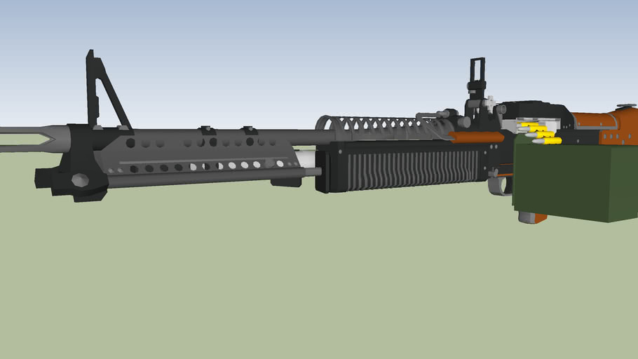 M60 Gun from Call Of Duty V.1 | 3D Warehouse