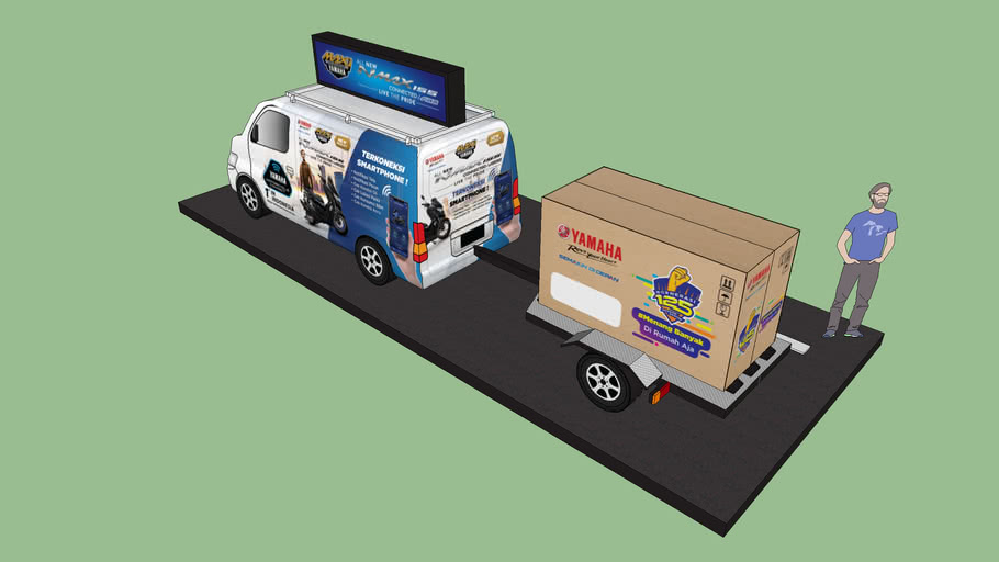 Daihatsu Granmax/Grandmax, Anhang, Box, Neonbox, Yamaha Mio | 3D Warehouse