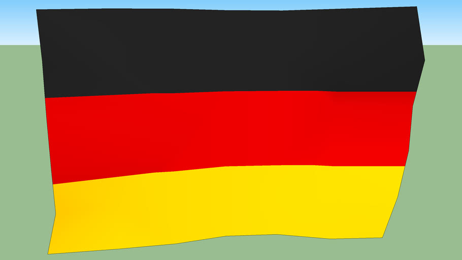 German flag | 3D Warehouse