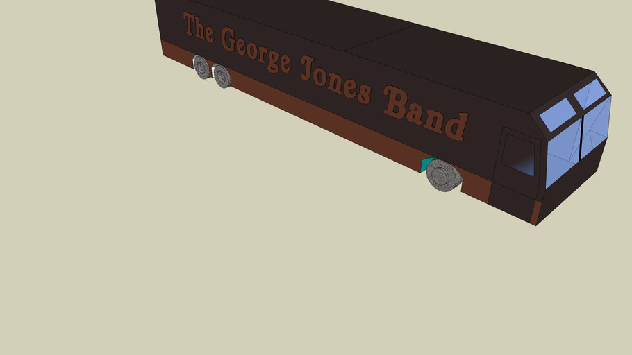 George Jones Band Tour Bus | 3D Warehouse