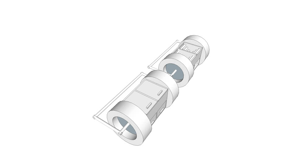 Rohan portable rotating compost mixer | 3D Warehouse