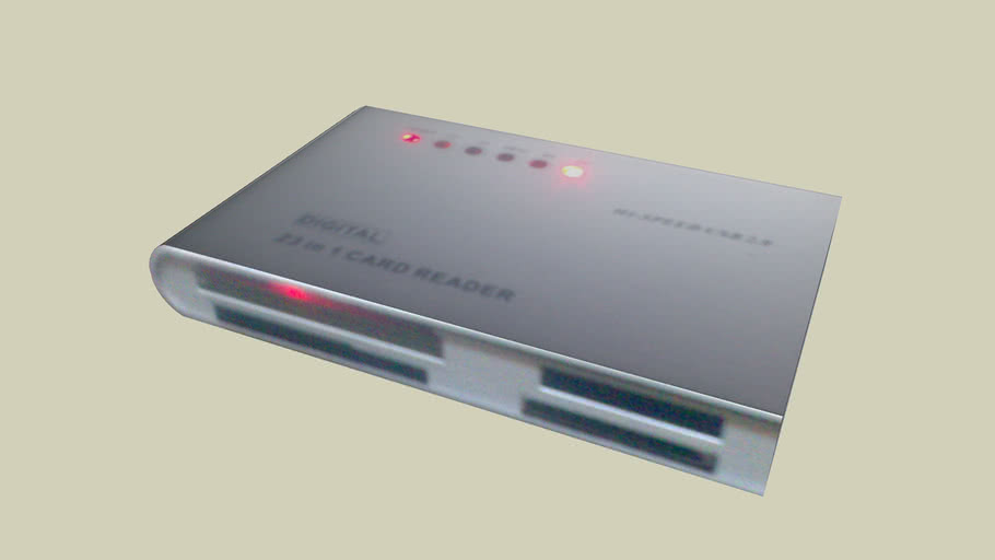 23 in 1 Card reader | 3D Warehouse