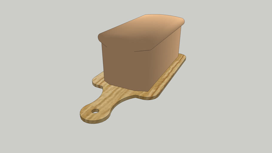 Carving_Board_Bread _Loaf_Full | 3D Warehouse