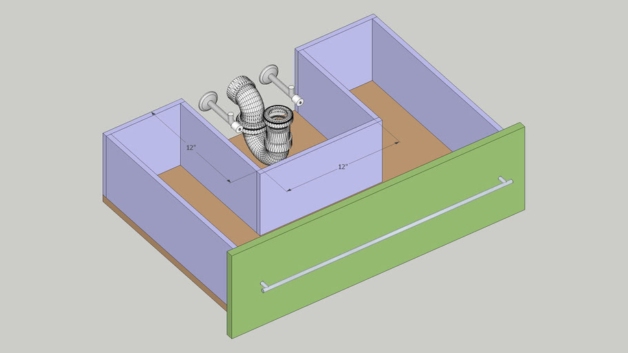 P-Trap Cut Out | 3D Warehouse