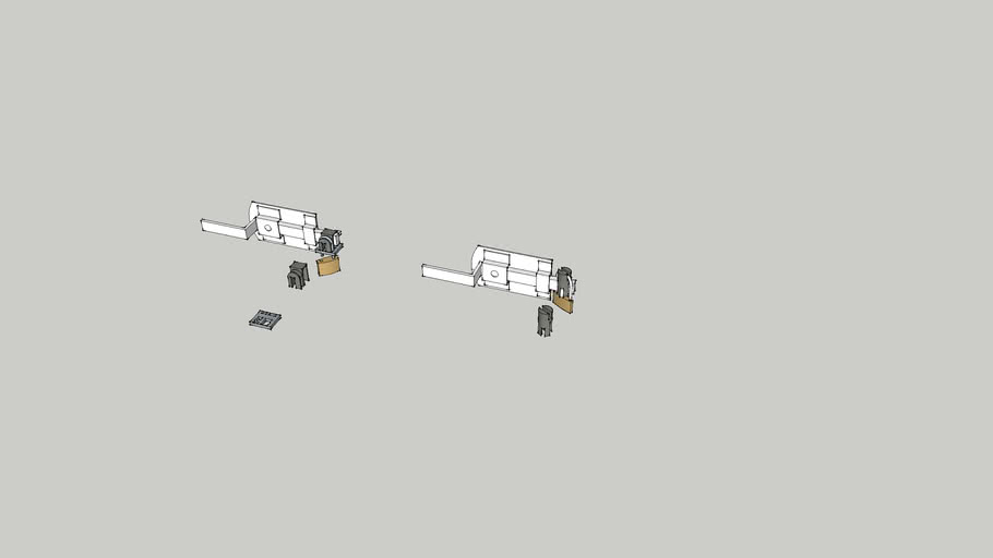 Hasp lock | 3D Warehouse