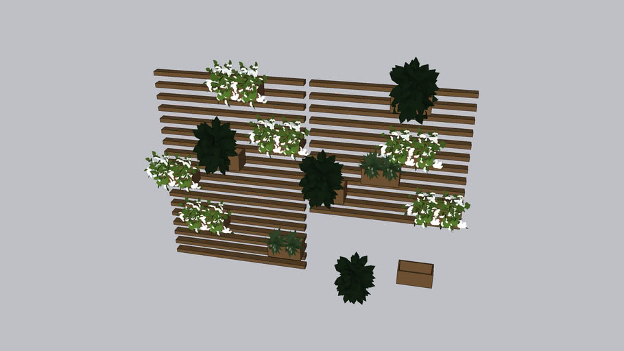 WB GREEN WALL | 3D Warehouse