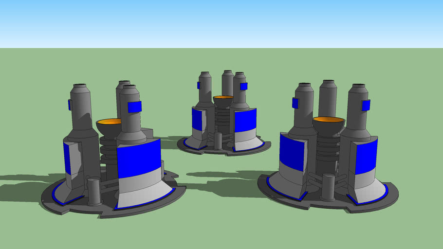 Red Alert 2 Allied Power plant | 3D Warehouse